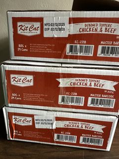 Kit Cat Classic Chicken Deboned Topper, Pet Supplies, Pet Food on Carousell