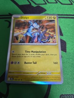 Dialga Holo Pokemon, Hobbies & Toys, Toys & Games on Carousell