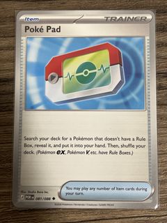 Pokemon TCG - Poke Pad Trainer Card, Hobbies & Toys, Toys & Games on ...