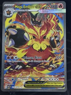 Mega Emboar Ascended Heroes, Hobbies & Toys, Toys & Games on Carousell
