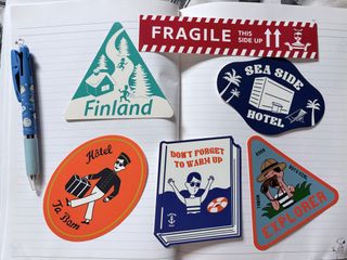 Assorted Stickers, Hobbies & Toys, Stationery & Craft, Other Stationery ...