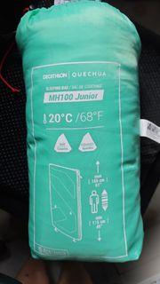 Quechua sleeping bag -junior, Sports Equipment, Other Sports Equipment ...