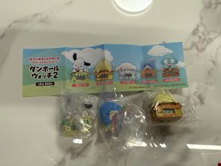 生蠔bb Sanrio 扭蛋 Hello Kitty 布丁狗 玉桂狗 Pochacco, 興趣及遊戲, 玩具 & 遊戲類 - Carousell