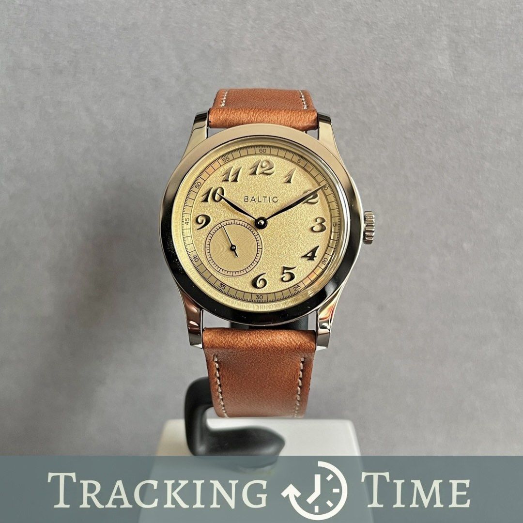 Baltic Watches 2026 36mm Frosted Champagne Dial Small Seconds Watches ...