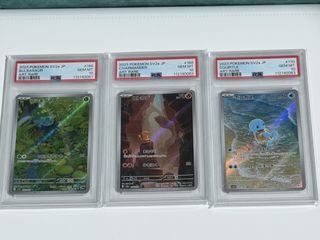 Pokemon Cards - PSA 10 Graded - Charmander, Bulbasaur, Squirtle ...