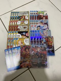 One Piece TCG - Red/Purple Roger Deck (With Shanks Support), Hobbies ...