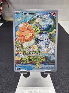 Castform Sunny Form 195/191 Pokemon Card, Hobbies & Toys, Toys & Games ...