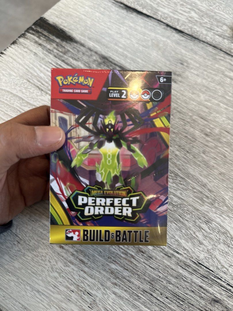 Pokemon TCG: Mega Evolution Perfect Order Build & Battle, Hobbies ...