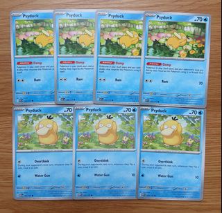 Pokemon Cards - Kingambit, Terapagos, Clefable, Psyduck, Hobbies & Toys ...