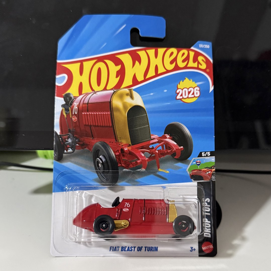 RARE Hot Wheels Fiat Beast of Turin Drop Tops, Hobbies & Toys, Toys ...