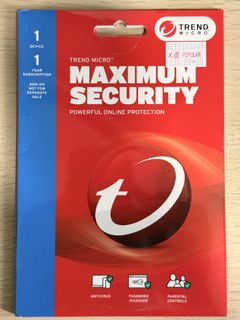 Trend Micro Device Security, Computers & Tech, Office & Business ...