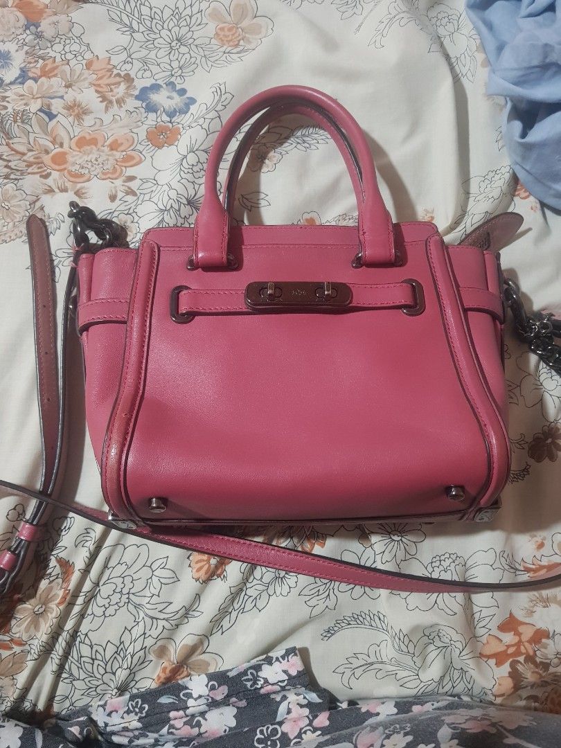 Coach Swagger Handbag, Luxury, Bags & Wallets on Carousell