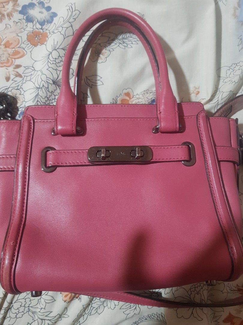 Coach Swagger Handbag, Luxury, Bags & Wallets on Carousell