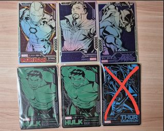CPCM Marvel Avengers Trading Cards - Various Characters, Hobbies & Toys ...