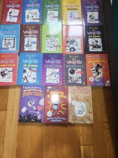 Diary of a Wimpy Kid Book Collection, Hobbies & Toys, Books & Magazines ...