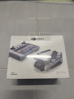 New Set DJI Mini 3 (DJI RC) Ori, Photography, Drones on Carousell