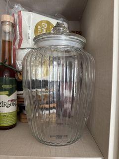Cup/ Jar with spoon, Furniture & Home Living, Kitchenware & Tableware ...
