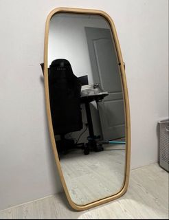 Full Length Mirror - White Frame, Furniture & Home Living, Home Decor ...