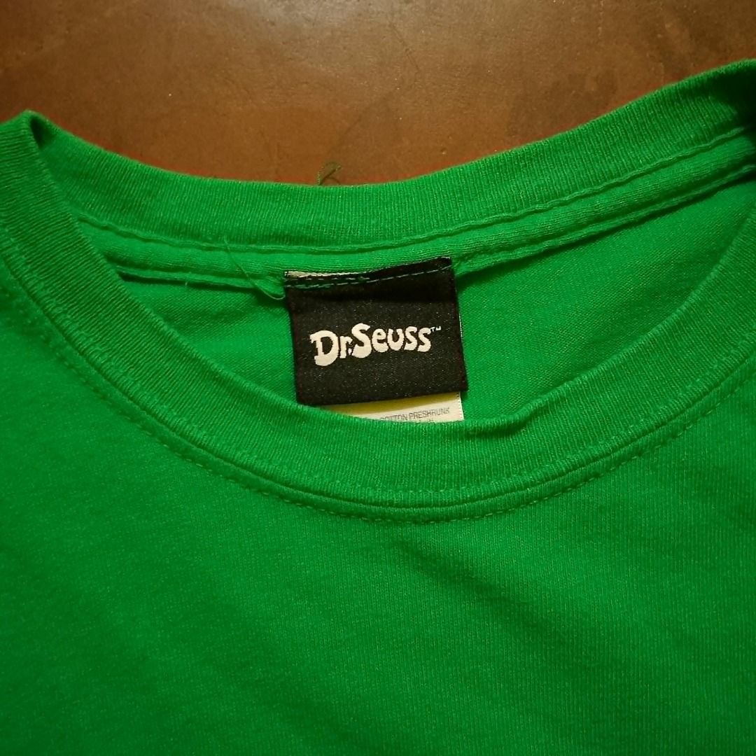 Y2k The Grinch 2001 Dr. Seuss X Gildan, Men's Fashion, Tops & Sets ...