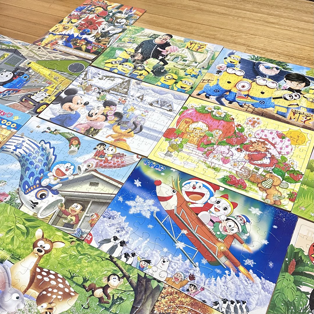 [15 Designs] Puzzles Cartoon Characters Graphics Colourful Children’s ...