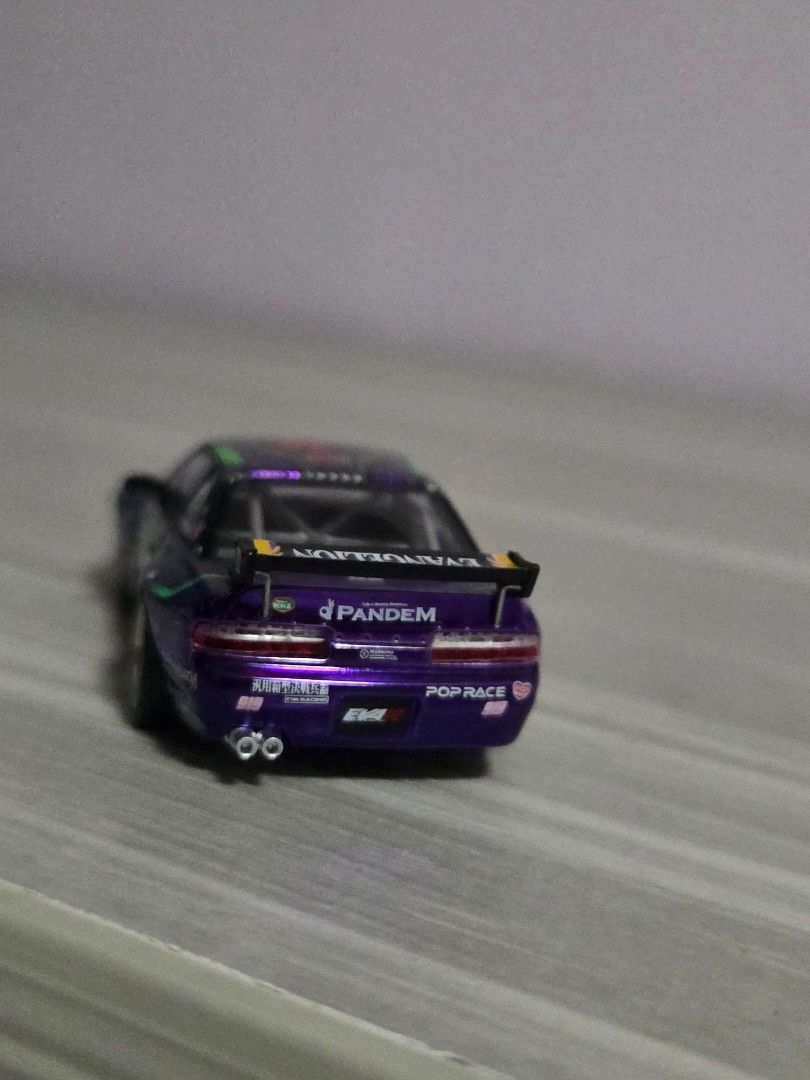 1:64 Pop Race Nissan Pandem S13 Silvia Evangelion Racing Eva RT Test ...