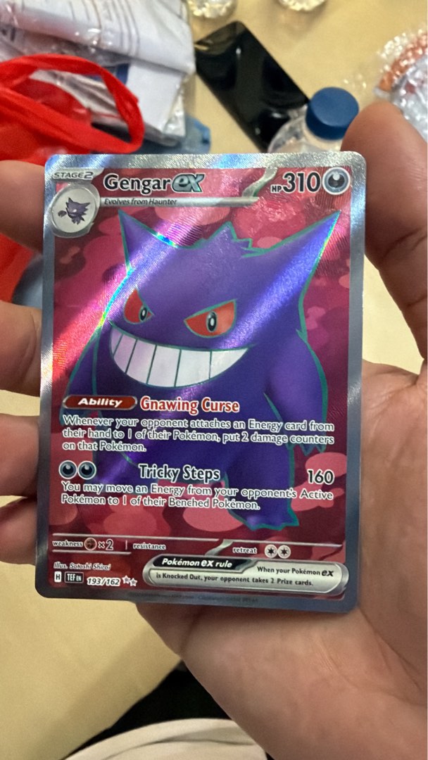 193/162 Gengar ex pokemon card, Hobbies & Toys, Memorabilia ...