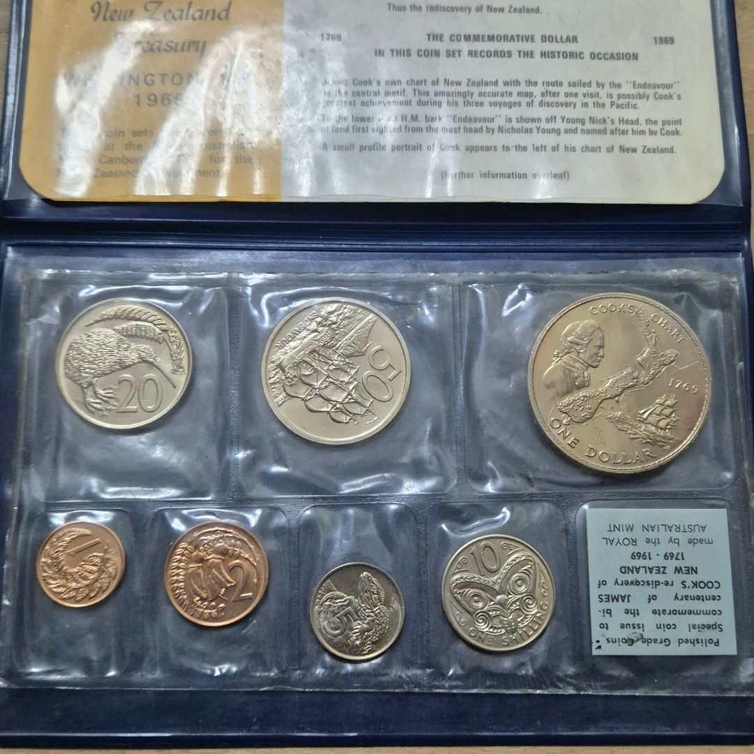 1969 New Zealand Queen Elizabeth II 200th Anniversary of Captain Cook's ...