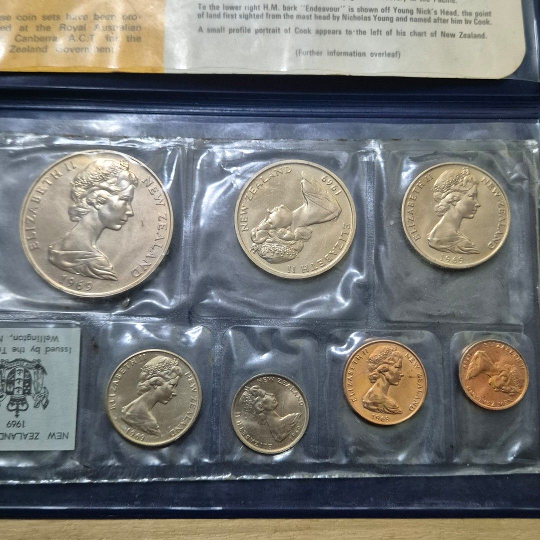 1969 New Zealand Queen Elizabeth II 200th Anniversary of Captain Cook's ...