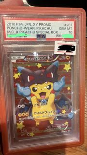 2014 Mega Tokyo's Pikachu XY Promo Japanese #98 Pikachu Poncho, Hobbies ...