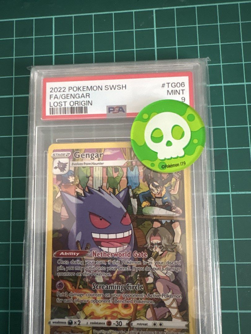 2022 Pokemon SWSH Lost Origin FA Gengar PSA 9, Hobbies & Toys, Toys ...