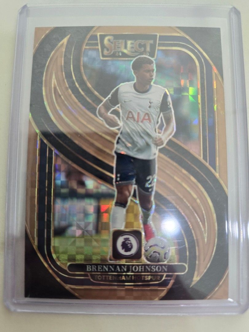 2022 Select Brennan Johnson Tottenham Hotspur Soccer Card, Hobbies ...