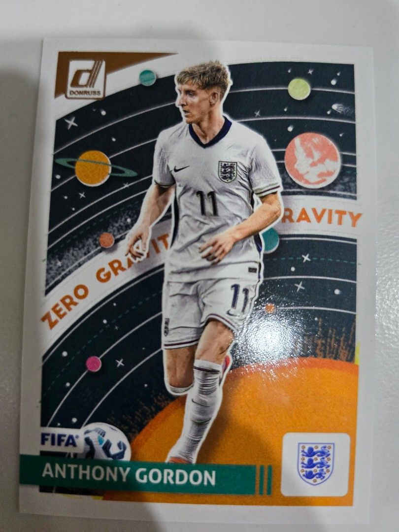 2023 Donruss Anthony Gordon England Soccer Card, Hobbies & Toys, Toys ...