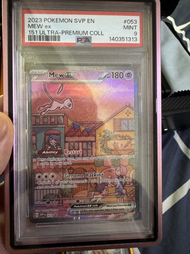 2023 Pokemon Mew EX 151 Ultra-Premium Collection PSA 9, Hobbies & Toys ...