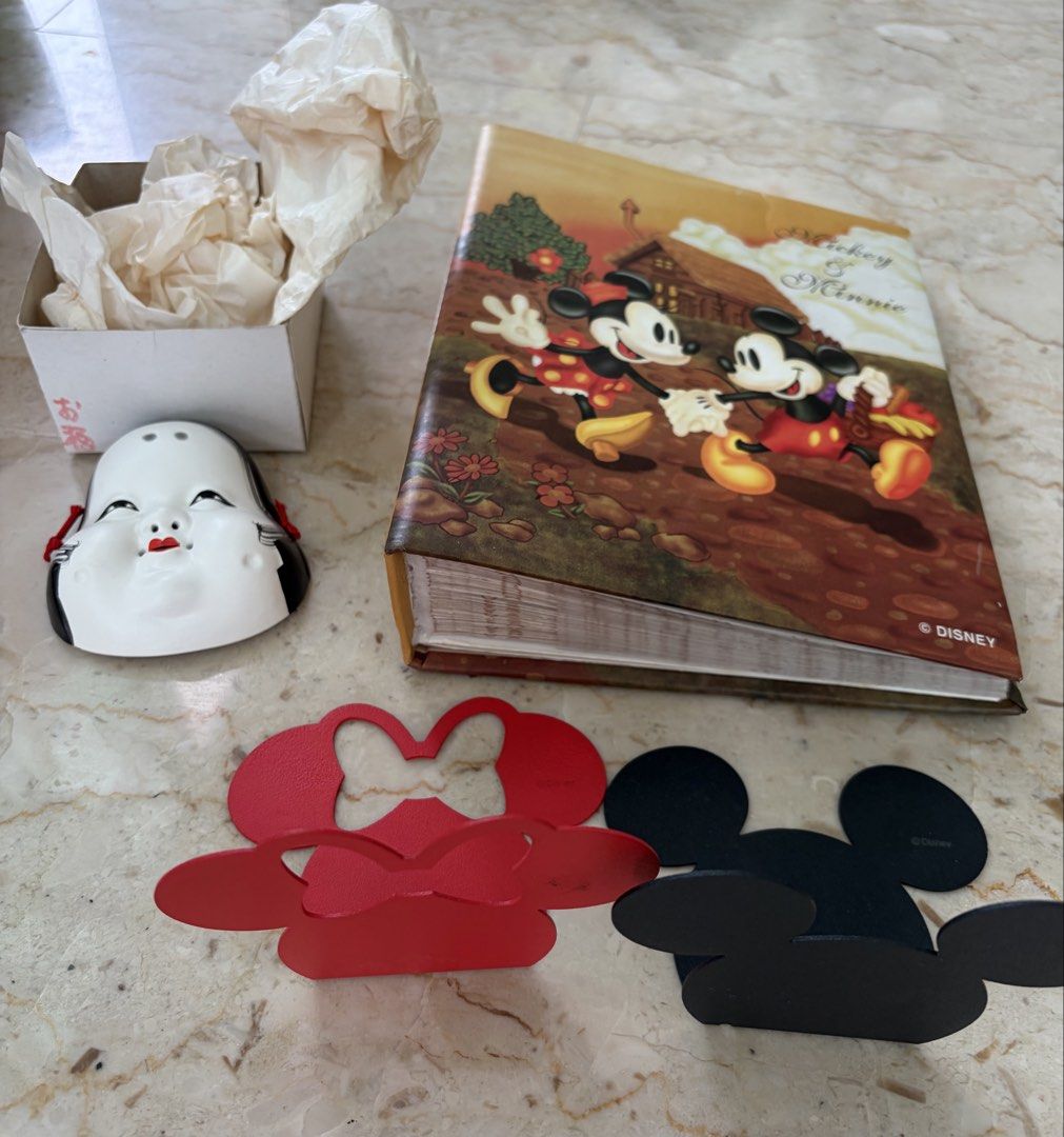 2 Rubik's Cubes & Mickey Minnie Photo Album with Accessories, Hobbies ...