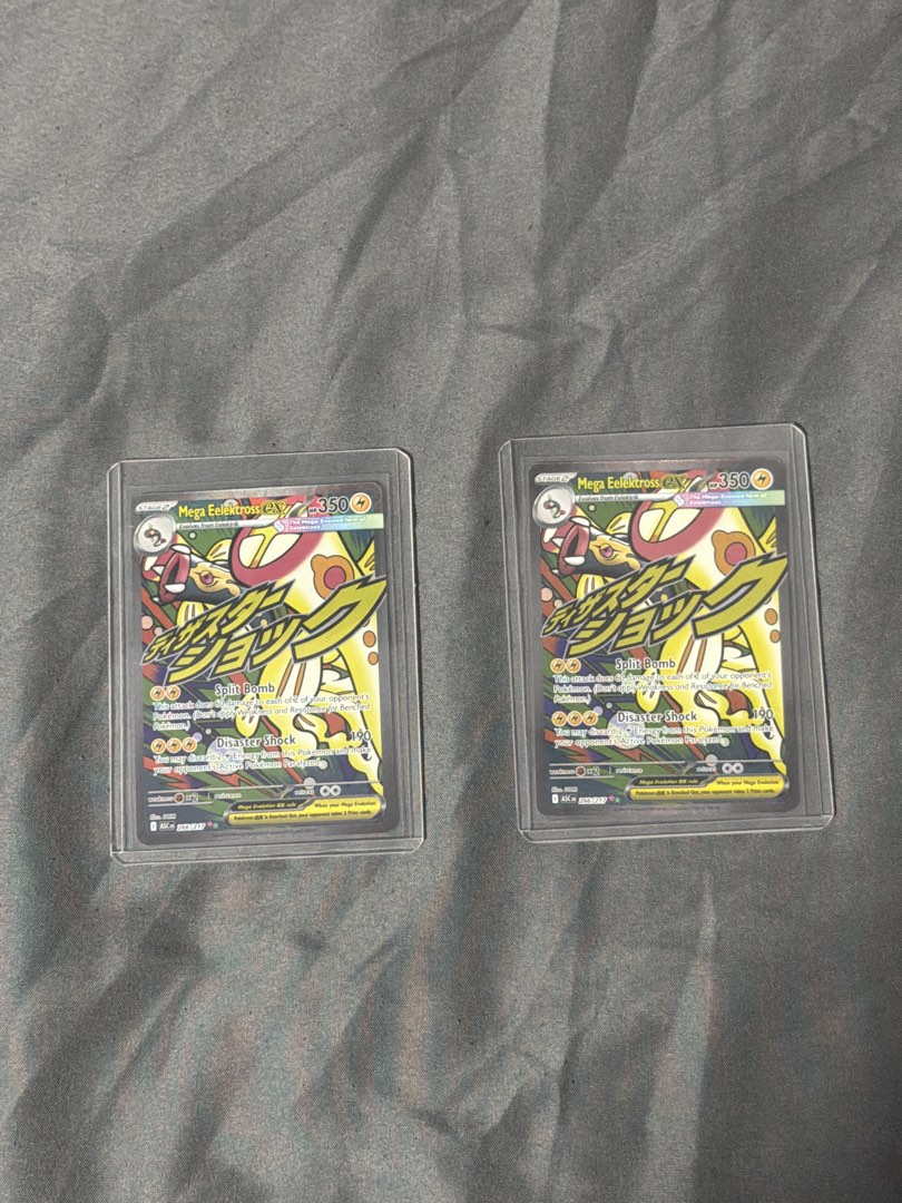 2x Mega Evolution Pokemon Cards, Hobbies & Toys, Toys & Games on Carousell
