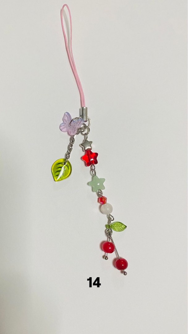 🌸 Hello Kitty Phone Strap & Keychain Charm, Hobbies & Toys, Stationery ...