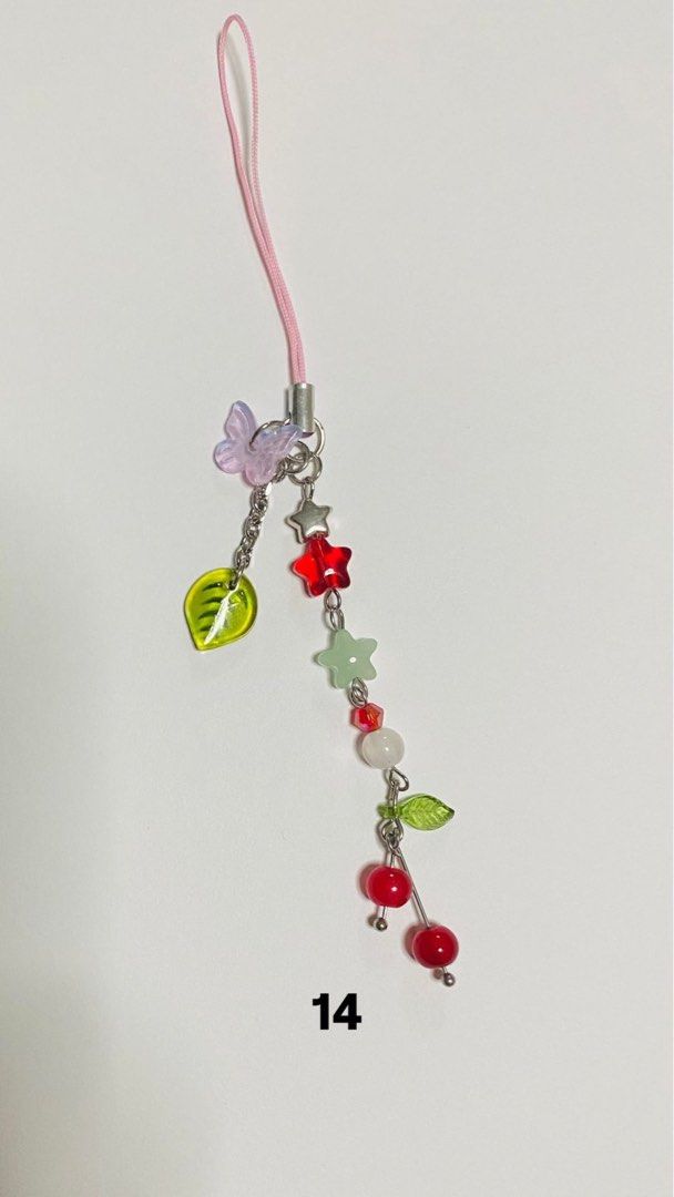 🌸 Hello Kitty Phone Strap & Keychain Charm, Hobbies & Toys, Stationery ...