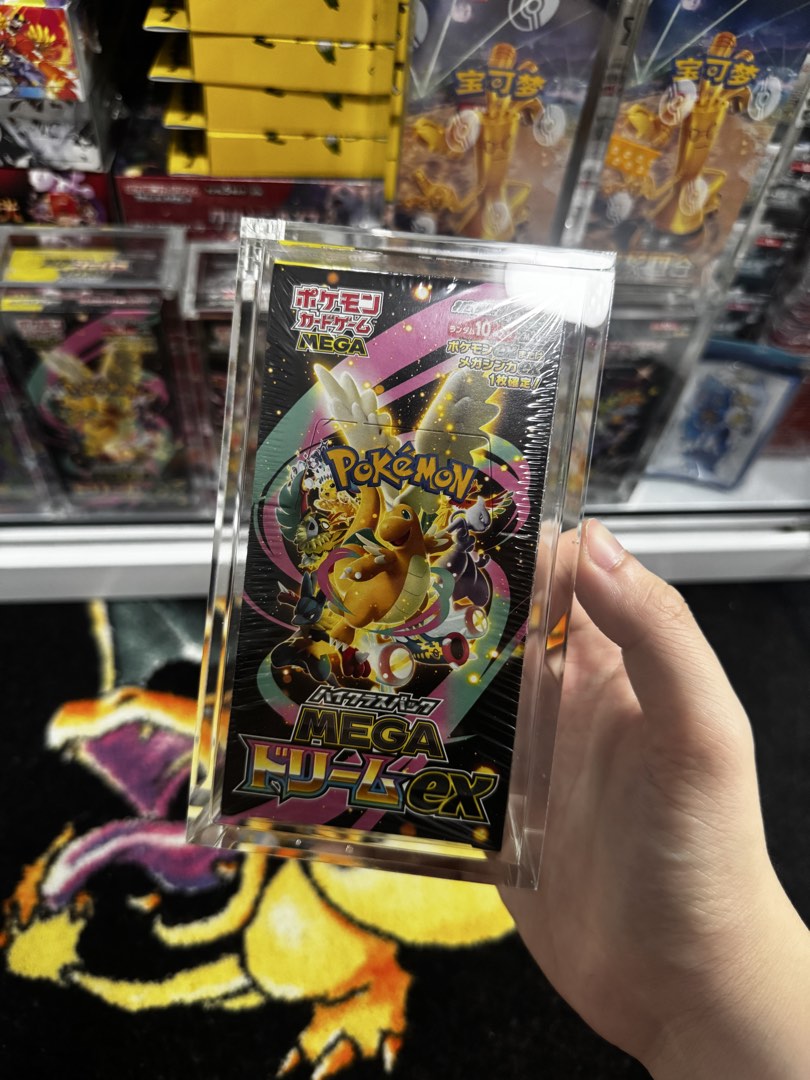 (ACRYLIC INCLUDED) mega dream pokemon booster box, Hobbies & Toys, Toys ...