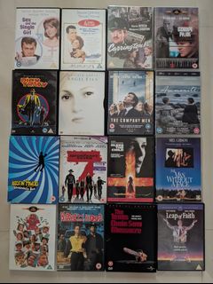 Assorted DVD Movies — Resident Evil, Goldfinger and more!, Hobbies ...