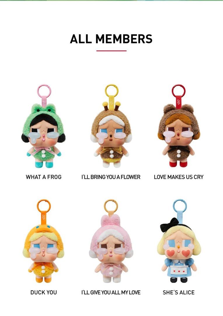 [AUTHENTIC DAIGOU] Popmart Crying Again Series, Hobbies & Toys, Toys ...