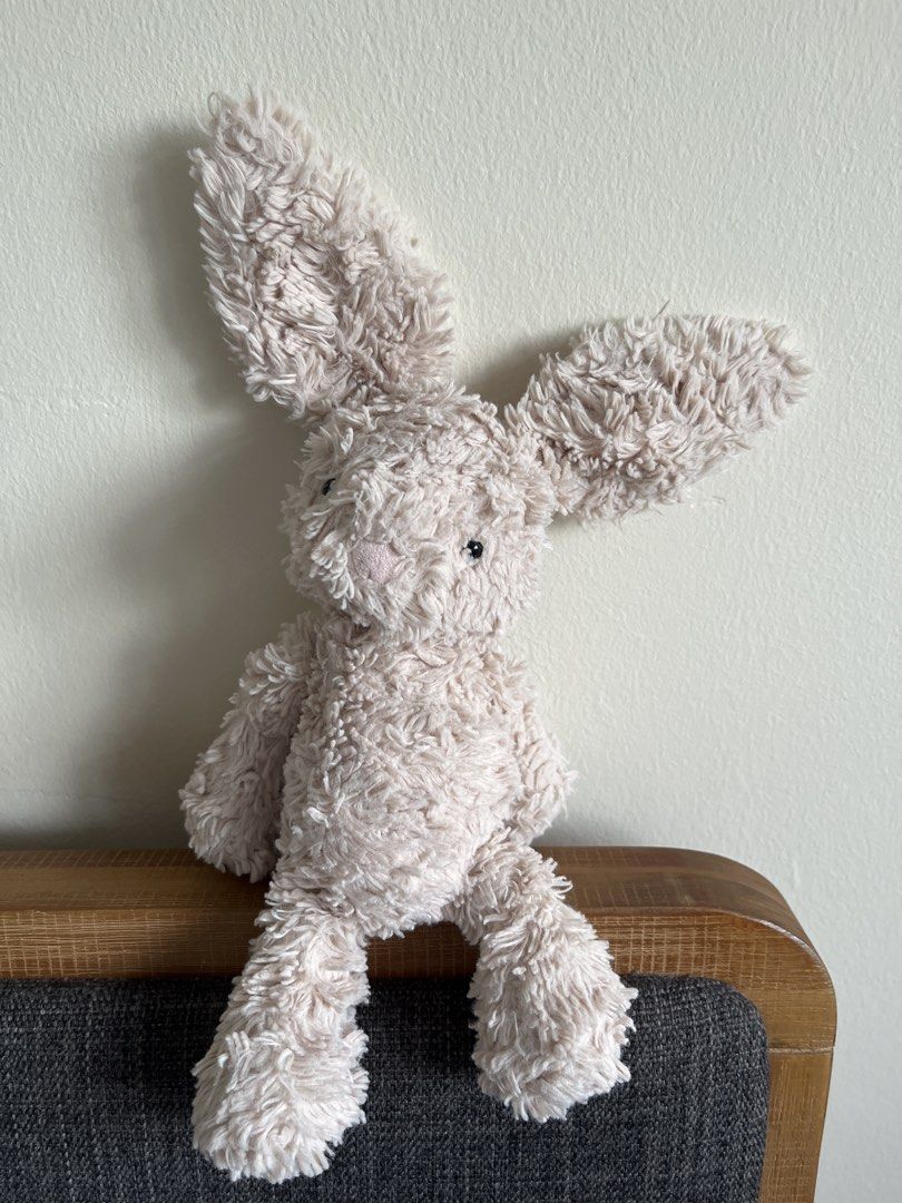 Authentic Jellycat Squiggle bunny 11", Hobbies & Toys, Toys & Games on ...