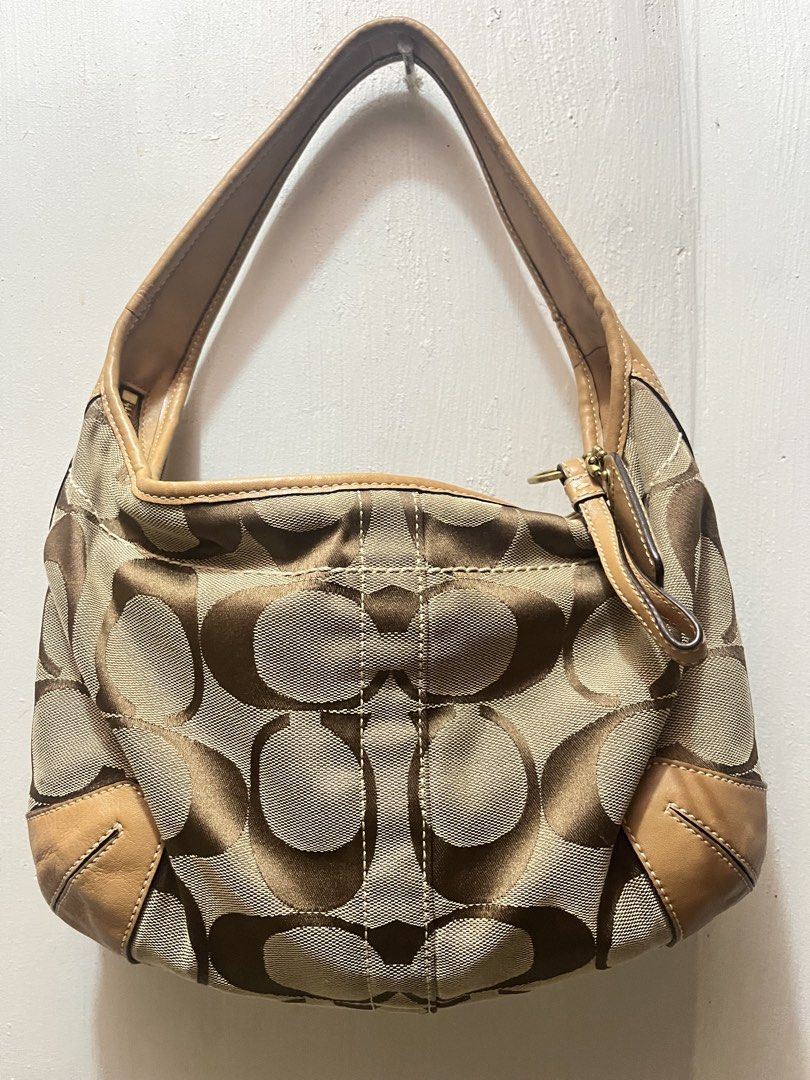 Coach Monogram Shoulder Bag, Luxury, Bags & Wallets on Carousell