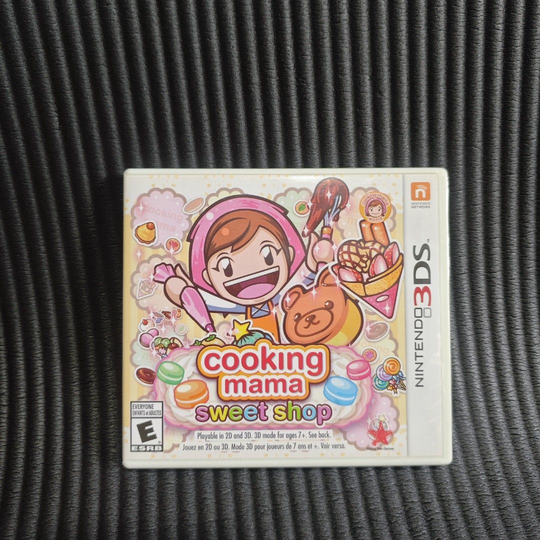 Cooking Mama Sweet Shop 3DS Game, Video Gaming, Video Games, Nintendo ...