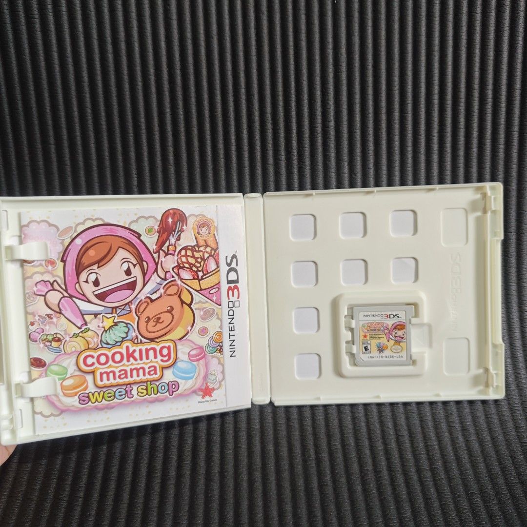 Cooking Mama Sweet Shop 3DS Game, Video Gaming, Video Games, Nintendo ...