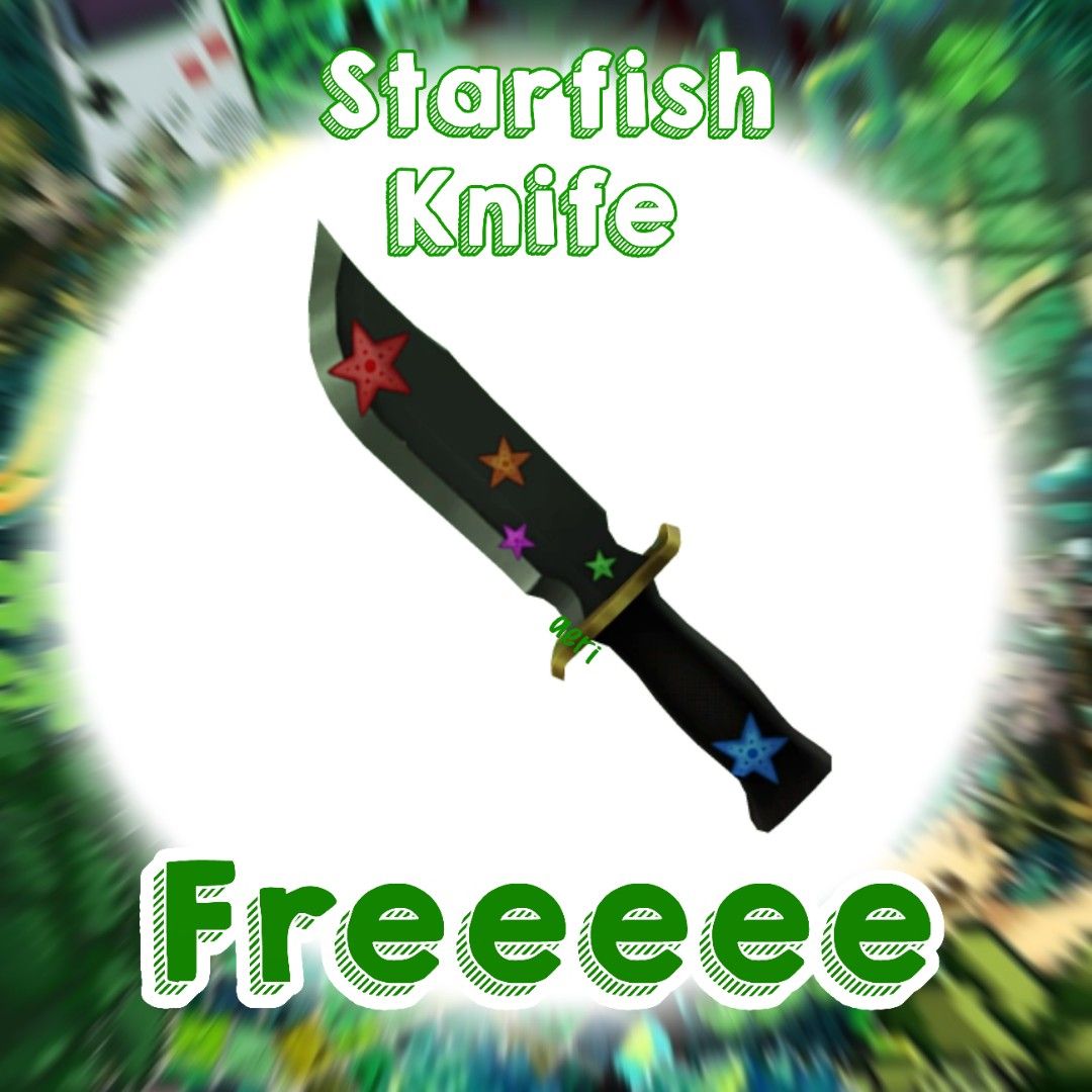 Free Starfish Knife mm2, Video Gaming, Gaming Accessories, In-Game ...