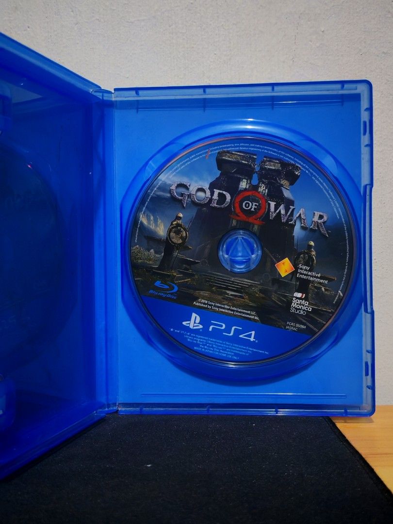 God of War Ps4 ( Replacement Art Cover ), Video Gaming, Video Games ...