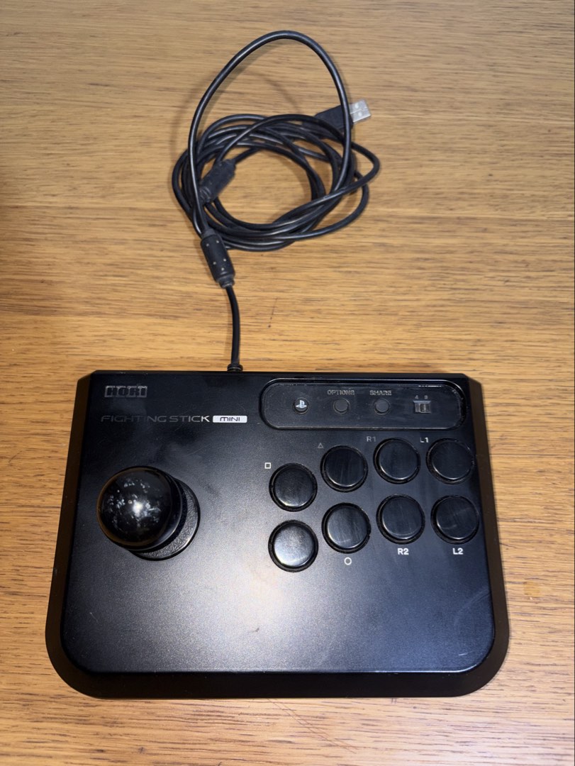 HORI Fighting Stick Mini PS4, Video Gaming, Video Game Consoles ...