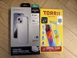 NISHI 全屏覆蓋鋼化膜 iPhone 15 Pro Max, 手提電話, 電話及其他裝置配件, 手機套及手機殻 - Carousell