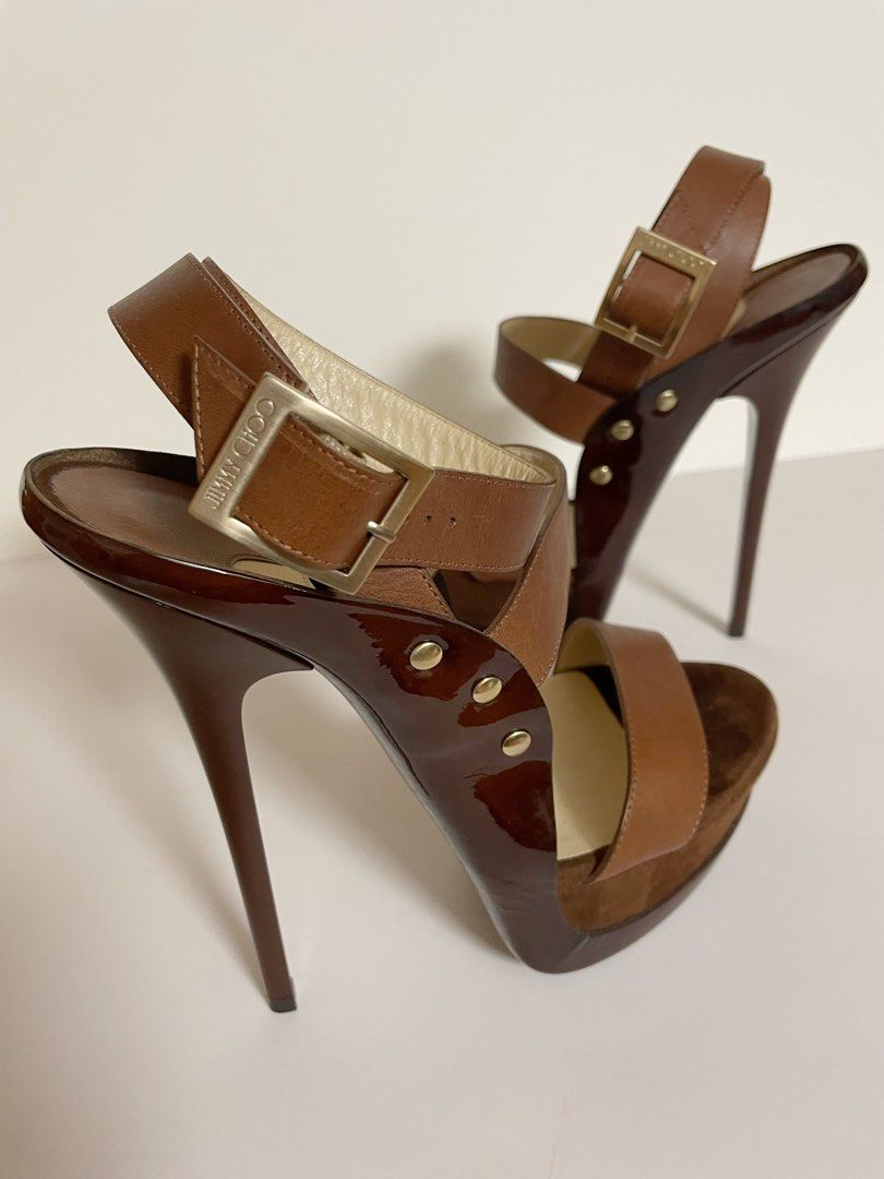 JIMMY CHOO High Heels SIze38, 女裝, 鞋, 高跟鞋 - Carousell