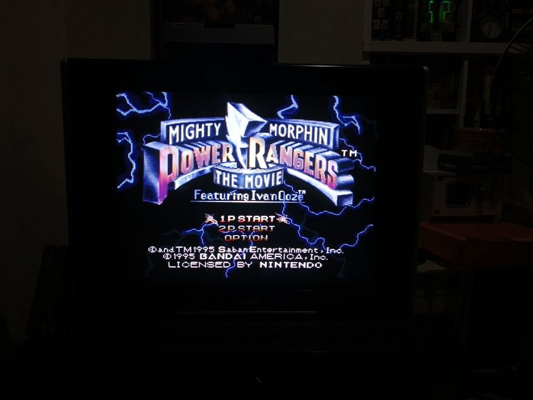 Mighty Morphin Power Rangers The Movie - SNES - Super Nintendo - Used ...